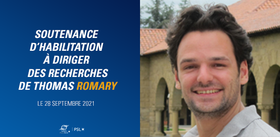 Soutenance HDR de Thomas Romary, Géosciences Mines Paris PSL - Centre ...